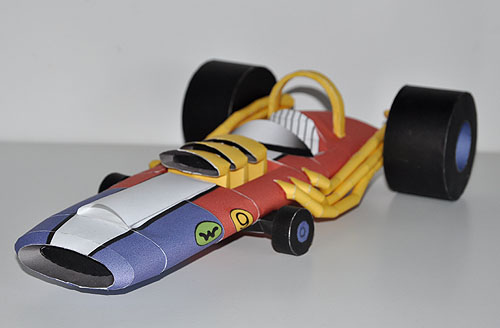 Les fous du volant : "la Turbo Terrific" - PaperCraft