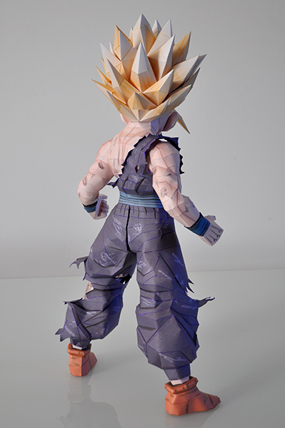 Gohan ssj2 Damage - PaperCraft